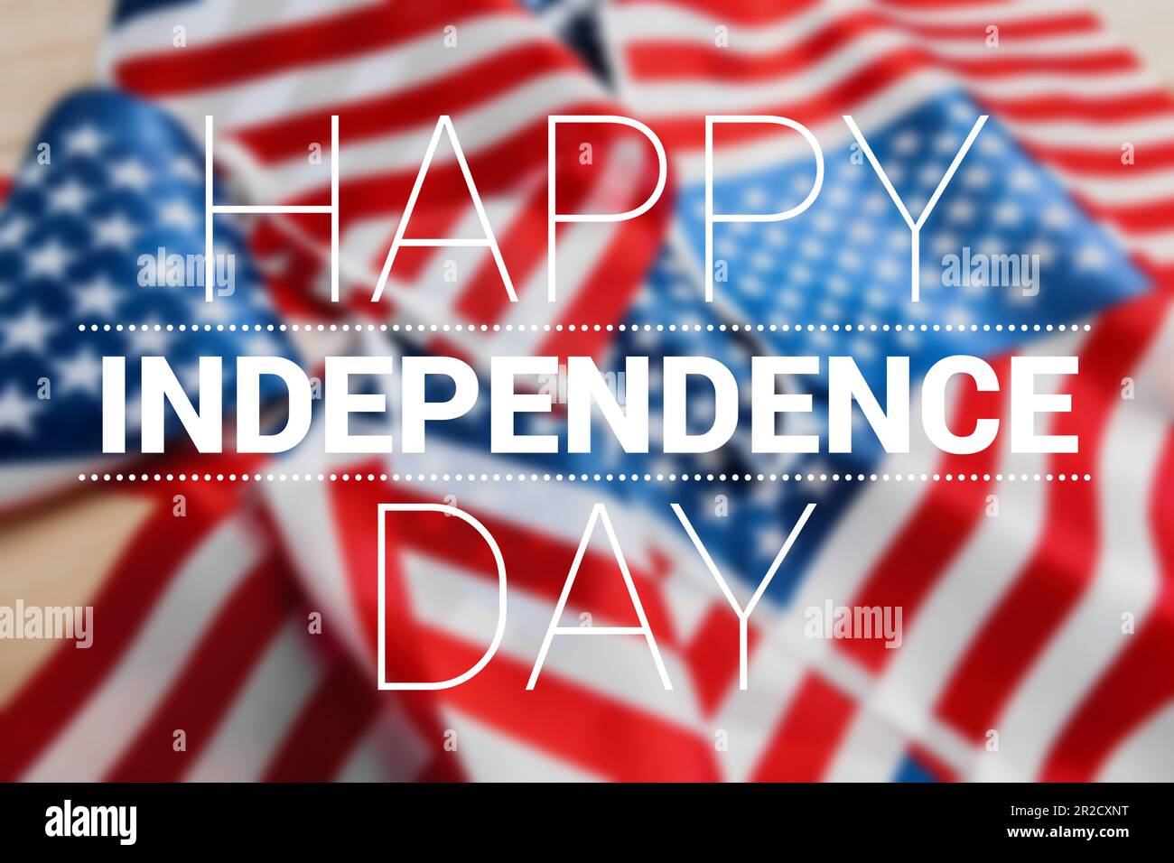 Happy Fourth of July USA Flag Stock Photo - Alamy