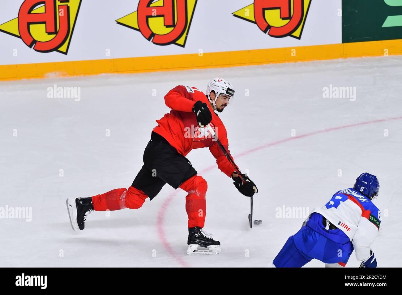 LATVIA, RIGA - 18.05.23: SIEGENTHALER Jonas. Game Switzerland vs ...