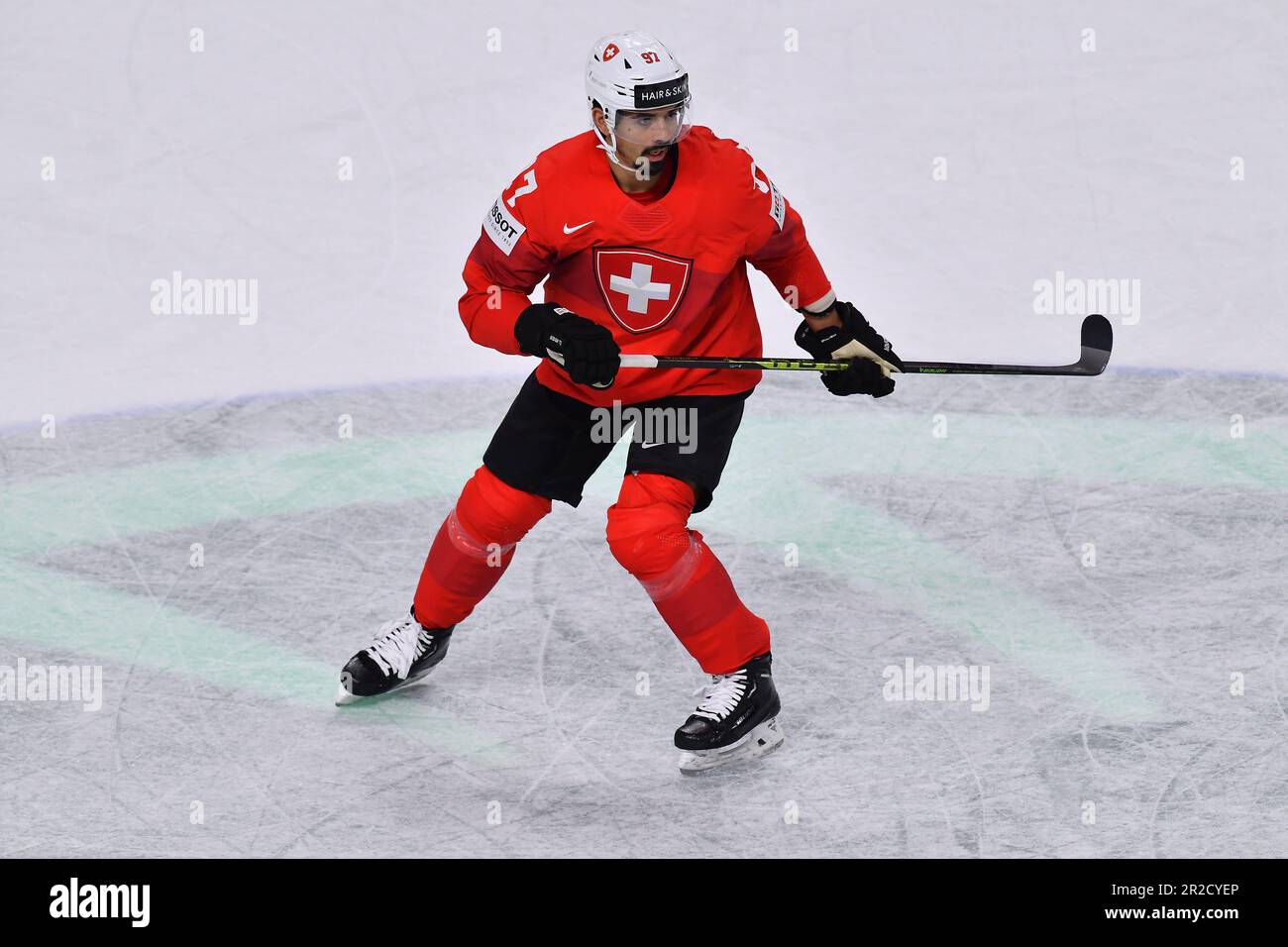 LATVIA, RIGA - 18.05.23: SIEGENTHALER Jonas. Game Switzerland vs ...