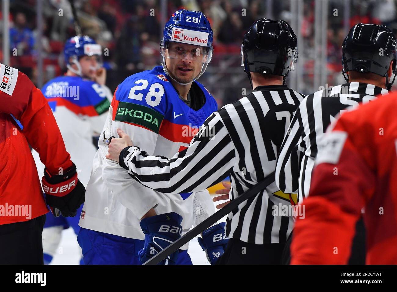 LATVIA, RIGA - 18.05.23: PANIK Richard. Game Switzerland vs Slovakia ...