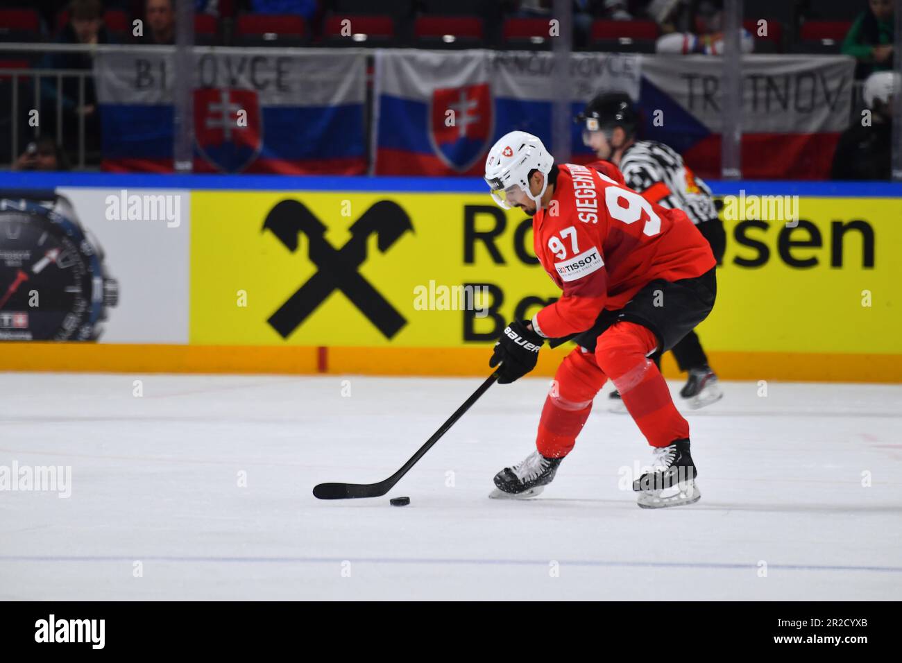 LATVIA, RIGA - 18.05.23: SIEGENTHALER Jonas. Game Switzerland vs ...