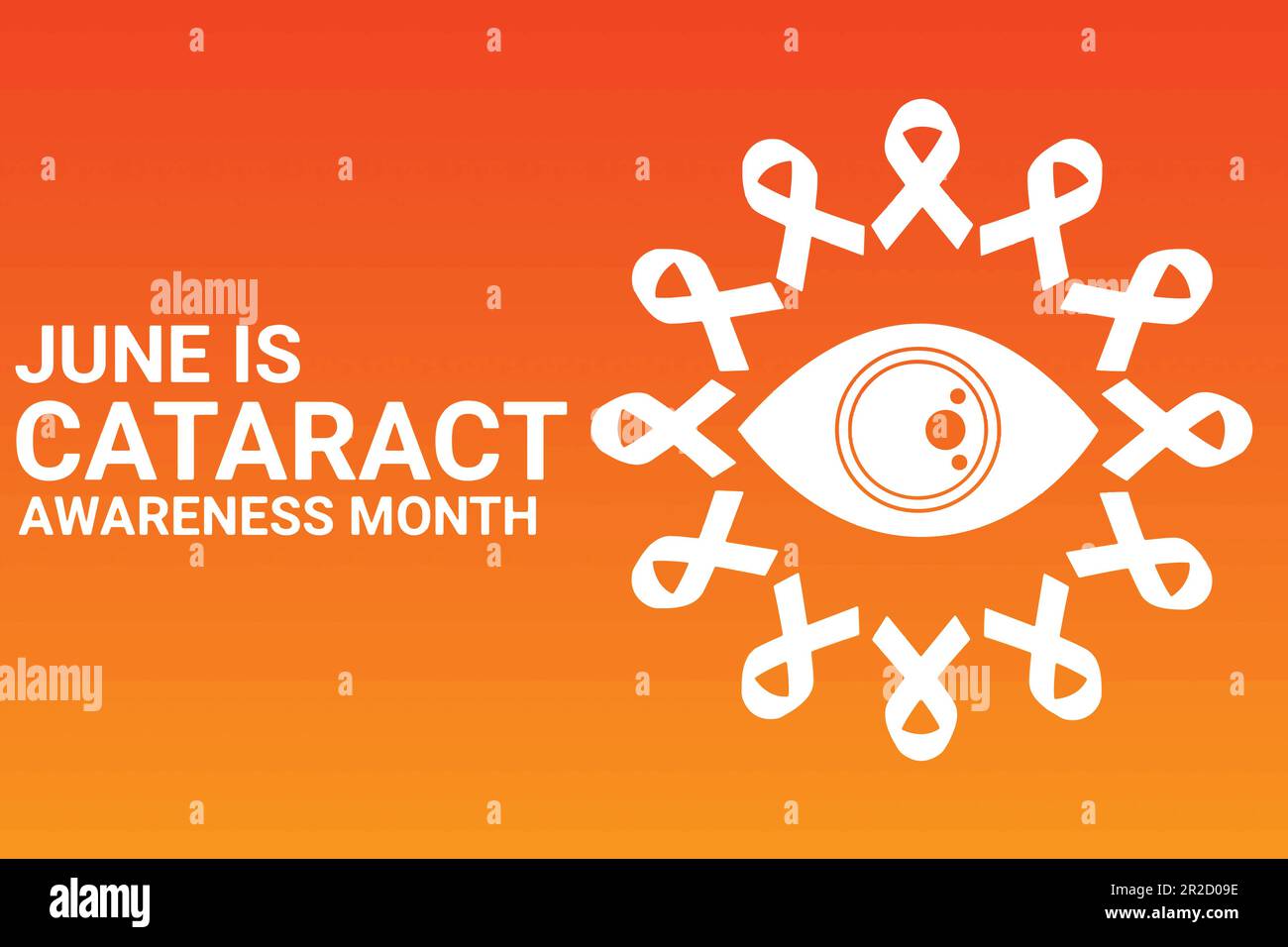 Cataract Awareness Month. June is. Holiday concept. Template for ...
