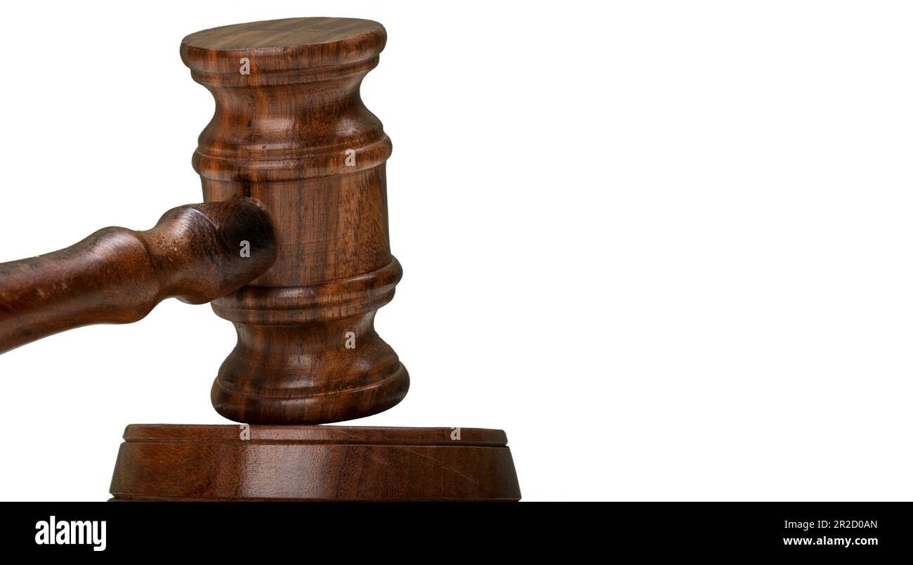 Hand judge gavel board hi-res stock photography and images - Alamy