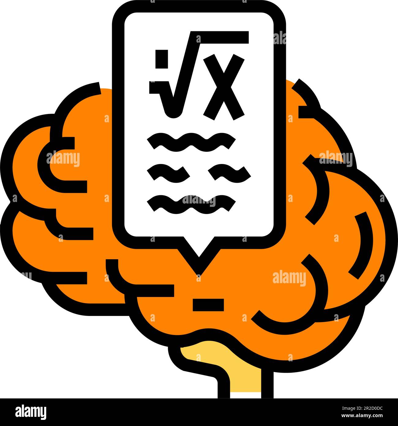 knowledge math science education color icon vector illustration Stock ...