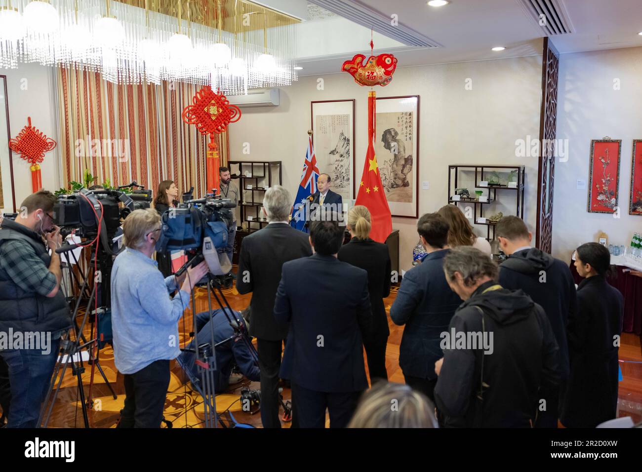Canberra, Australia. 18th May, 2023. Chinese Ambassador to Australia ...