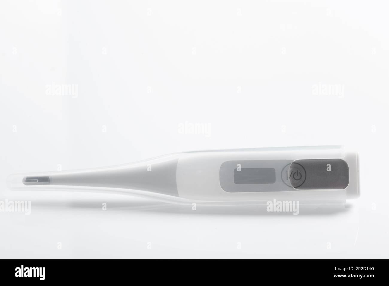 Electronic modern thermometer isolated Stock Photo - Alamy