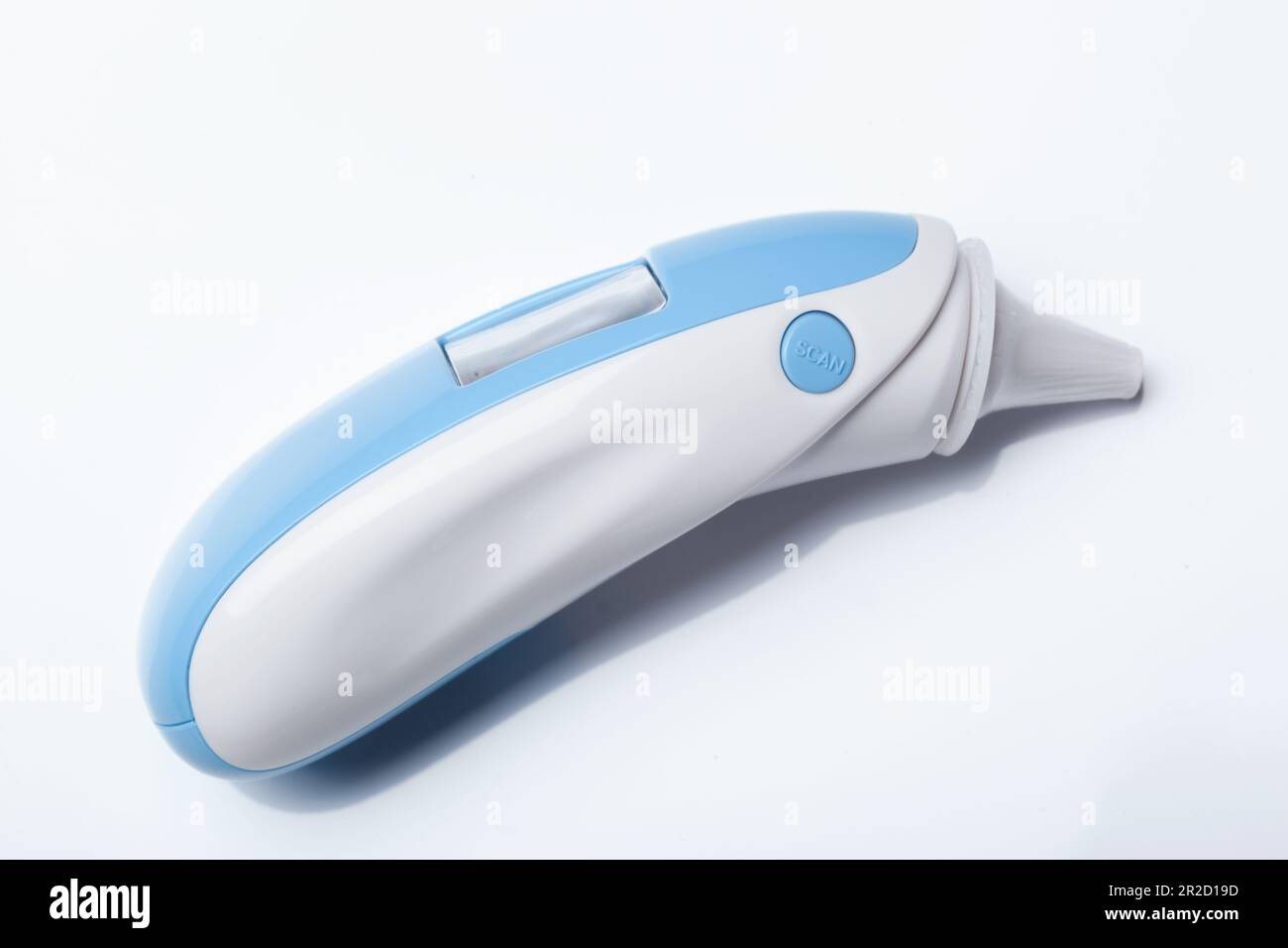 Electronic modern thermometer isolated Stock Photo - Alamy