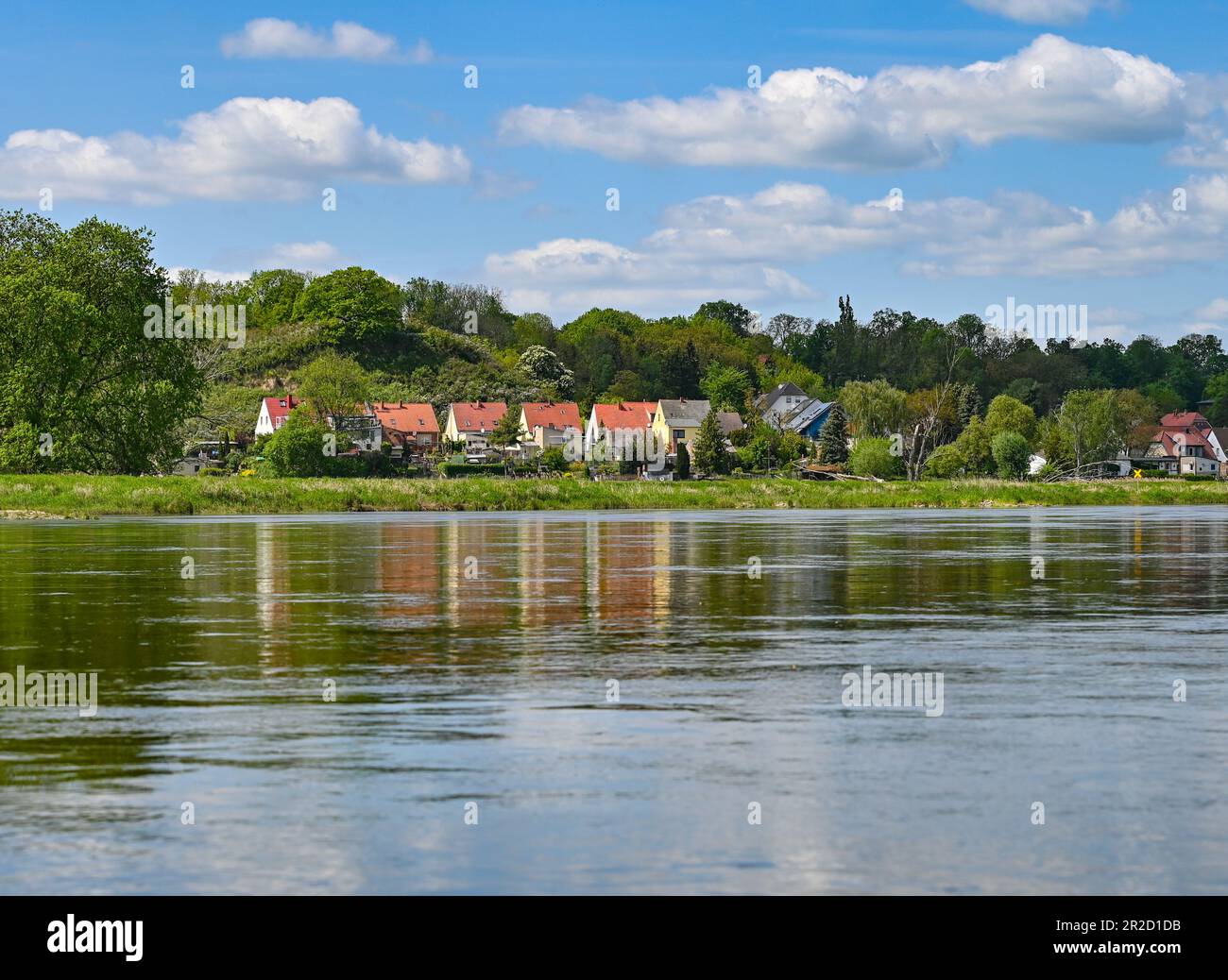 Lebus, Germany. 18th May, 2023. The town of Lebus on the German-Polish ...