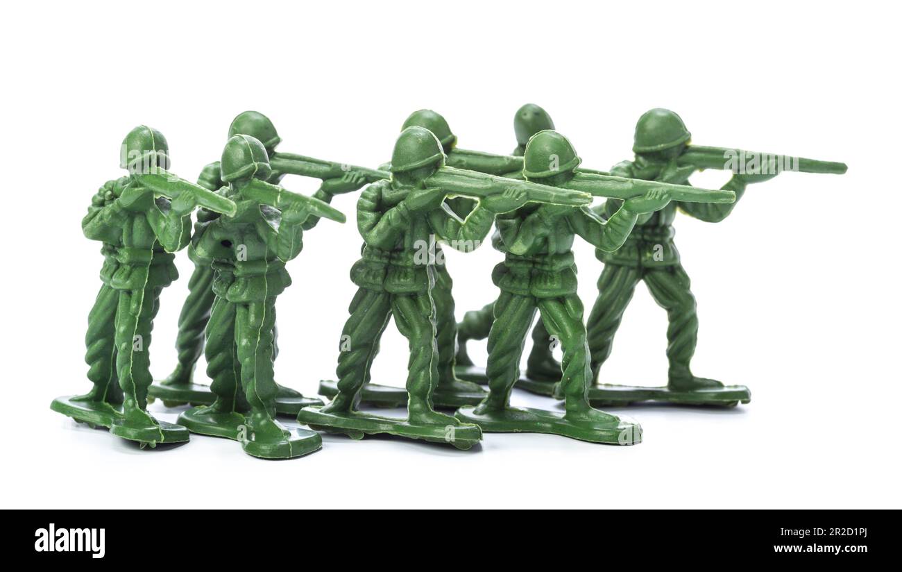 Collection of traditional toy soldiers Stock Photo - Alamy