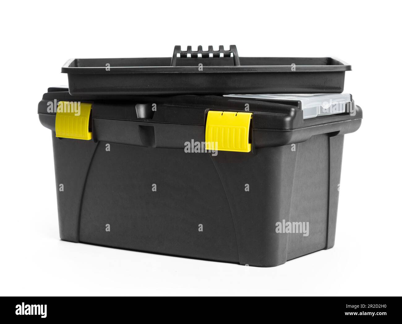 Toolkit box isolated on the white background Stock Photo - Alamy