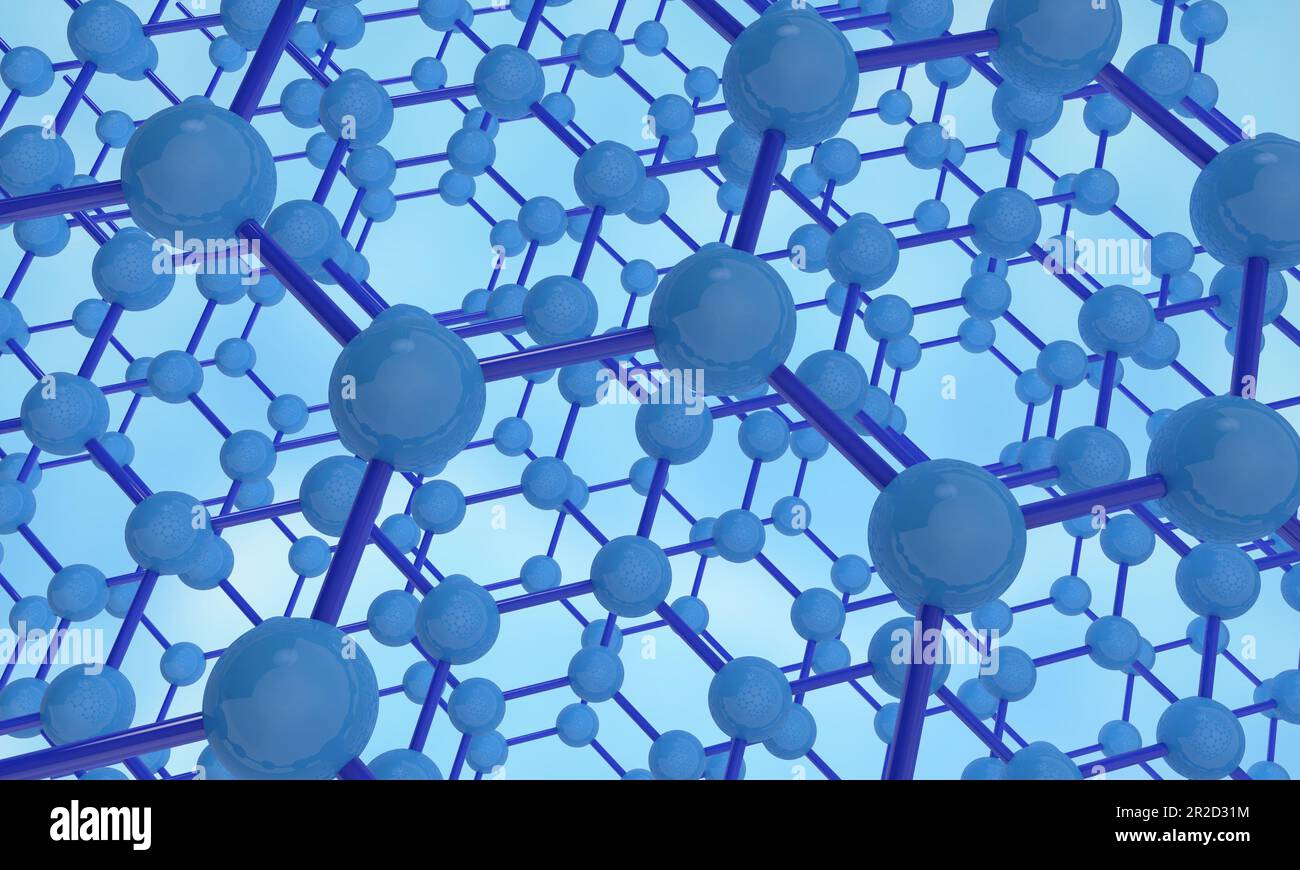 The crystal lattice of graphene. Abstract background Stock Photo - Alamy