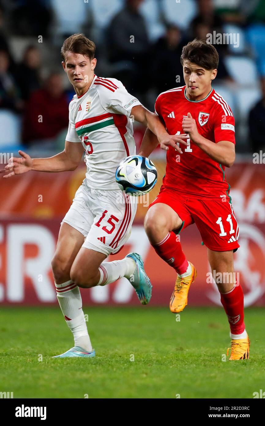 Budapest, Hungary, 17 May 2023. Joseph Hatch of Wales competes against ...