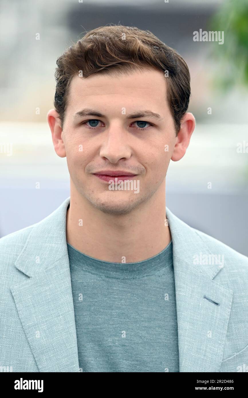 Tye Sheridan attending the photocall for Black Flies during the 76th ...