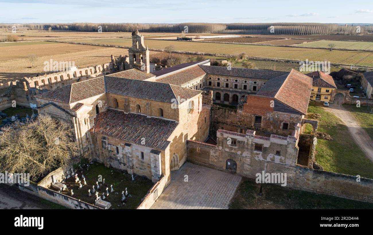 Santa MarÃ­a de Sandoval Monastery Stock Photo - Alamy