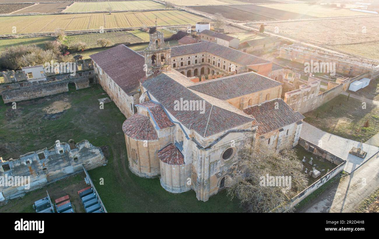 Santa MarÃ­a de Sandoval Monastery Stock Photo - Alamy