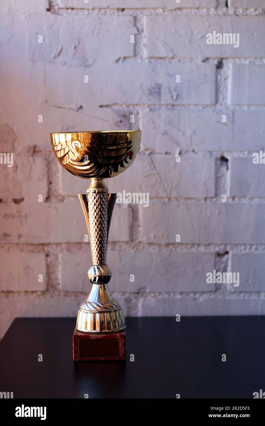 Gold trophy hi-res stock photography and images - Alamy