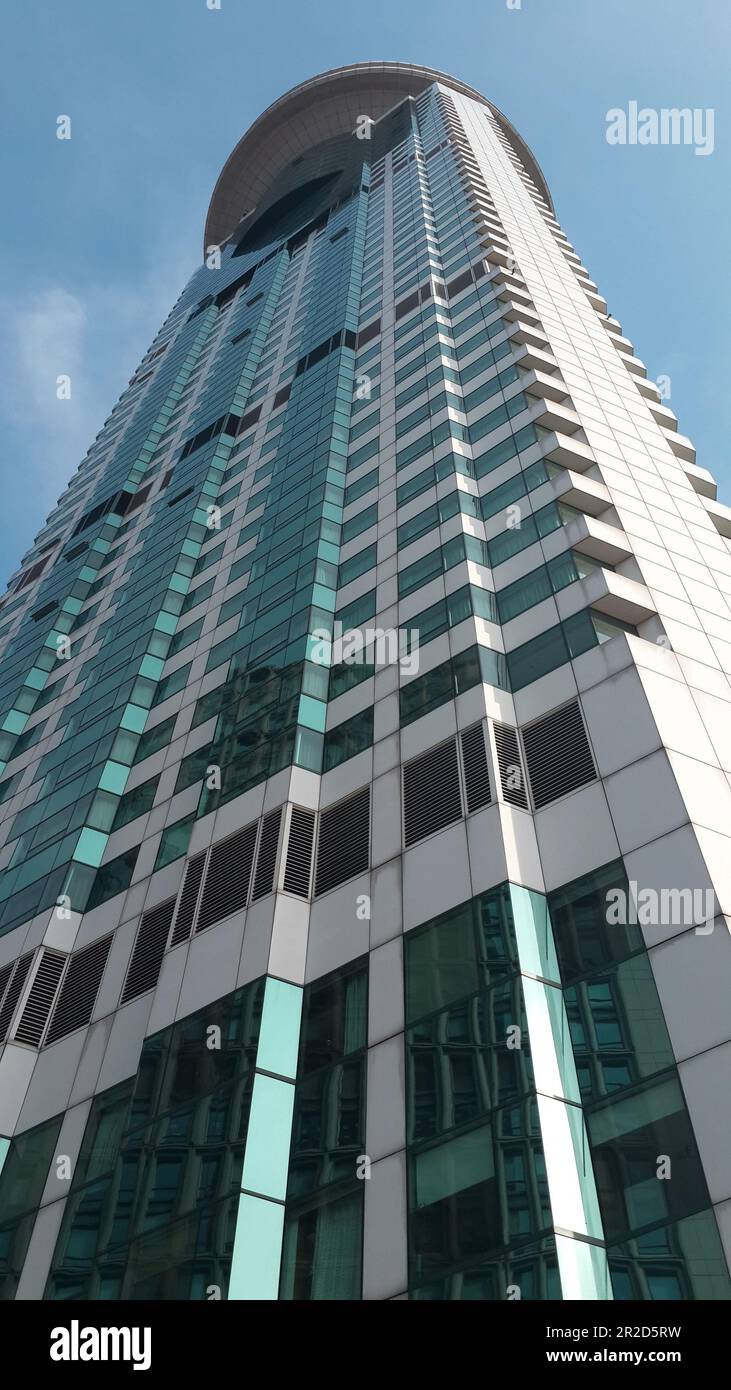 Shanghai double tree hilton hotel, China Stock Photo - Alamy