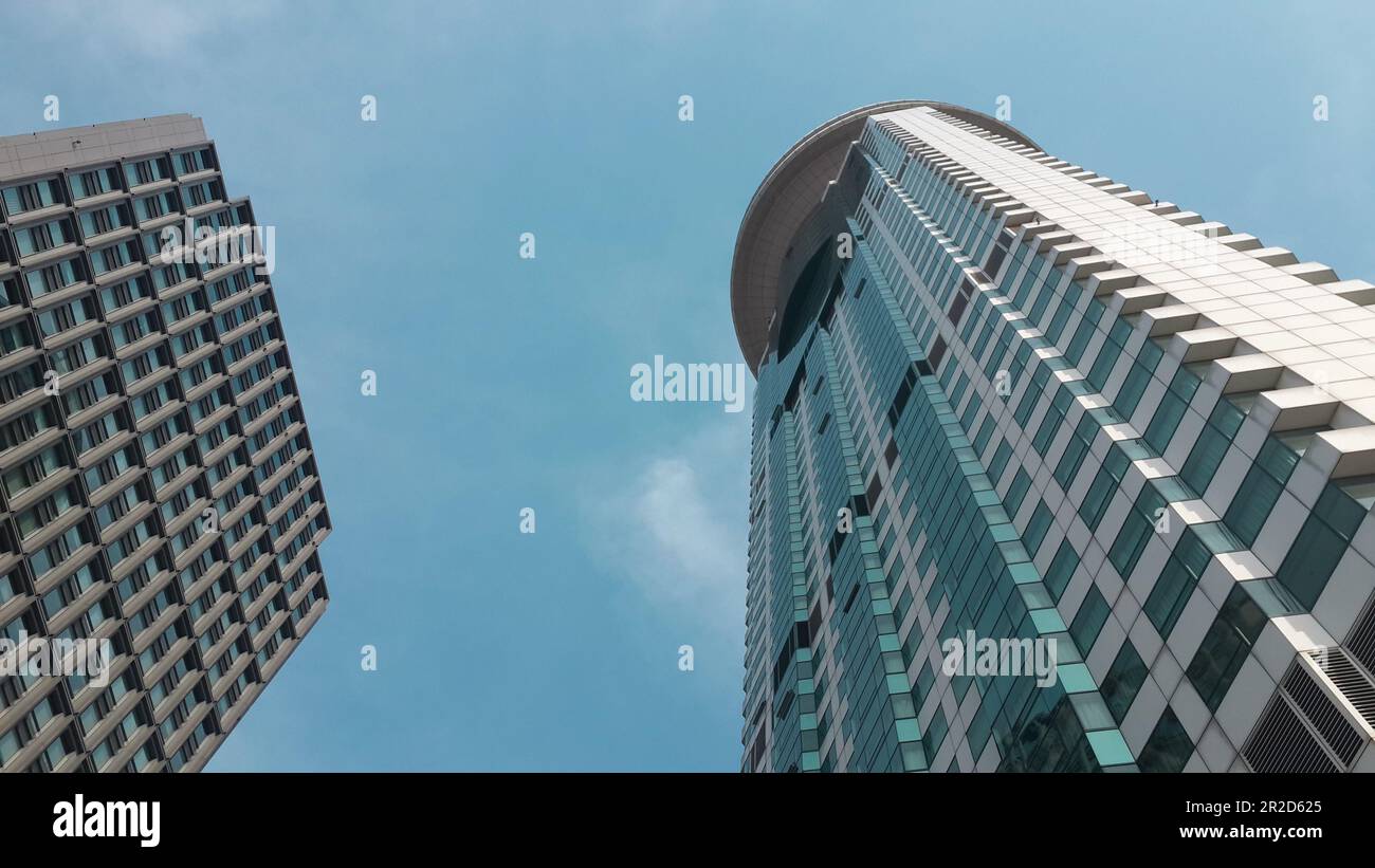 Shanghai double tree hilton hotel, China Stock Photo - Alamy