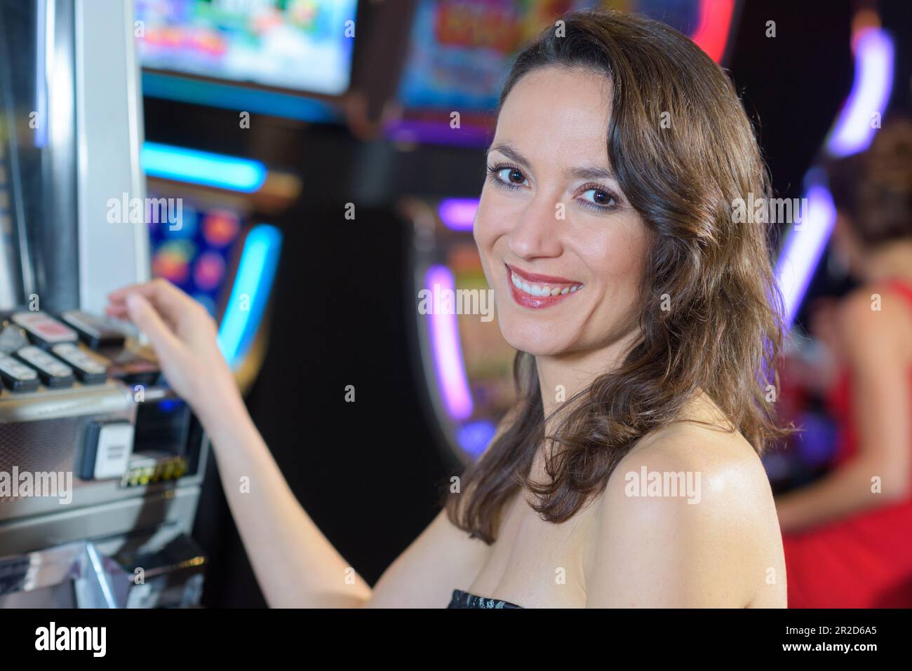 Smiling gambler hi-res stock photography and images - Alamy