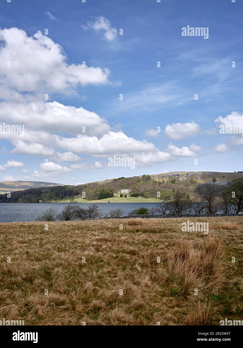 The northern end of Malham Tarn. North Yorkshire Stock Photo - Alamy