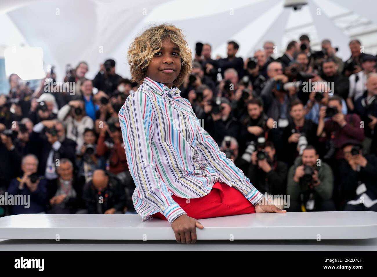 Aswan Reid poses for photographers at the photo call for the film 'The ...
