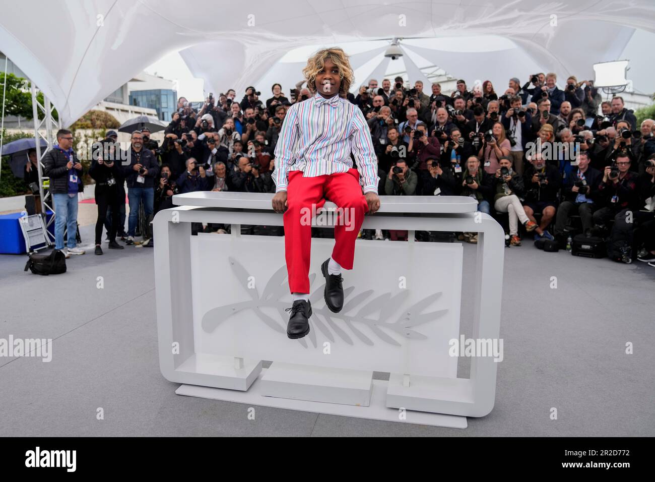 Aswan Reid poses for photographers at the photo call for the film 'The ...