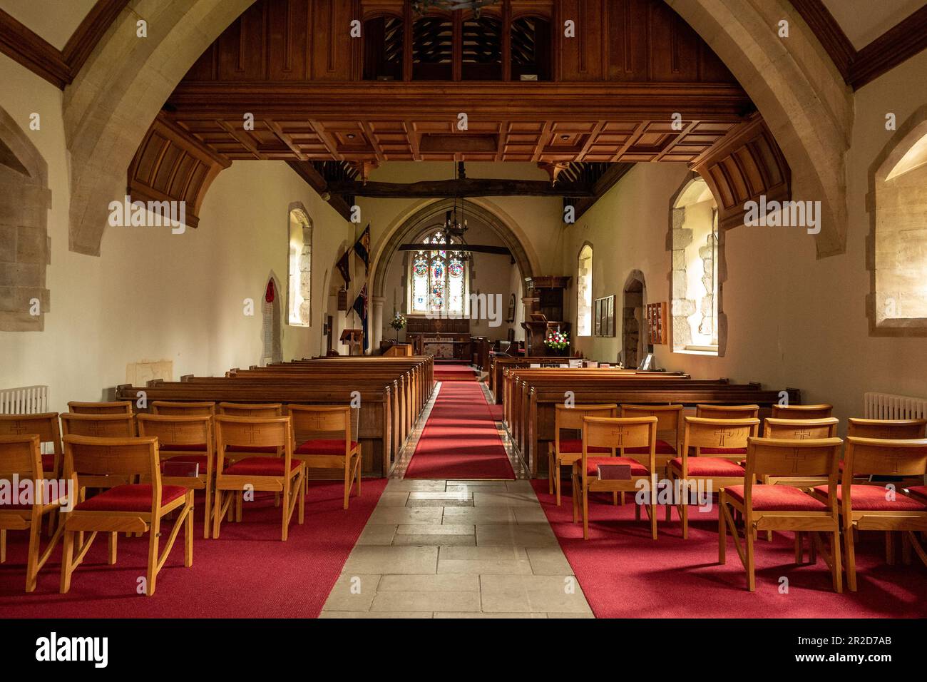 East Dean, May 12th 2023: St Simon and St Jude's church Stock Photo - Alamy