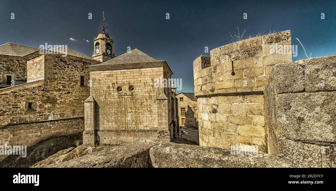 Castle-Palace of the Counts of Benavente, Castle of Puebla de Sanabria ...