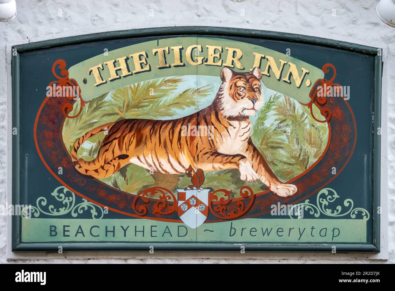 East Dean, May 16th 2023: The Tiger Inn Stock Photo - Alamy