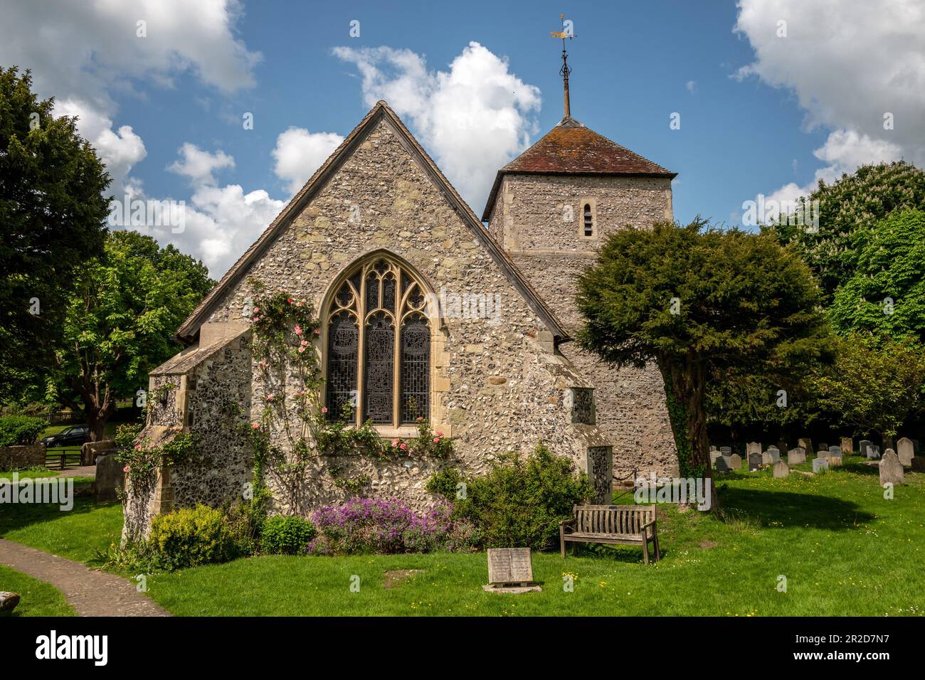 East Dean, May 16th 2023: St Simon and St Jude's Church Stock Photo - Alamy