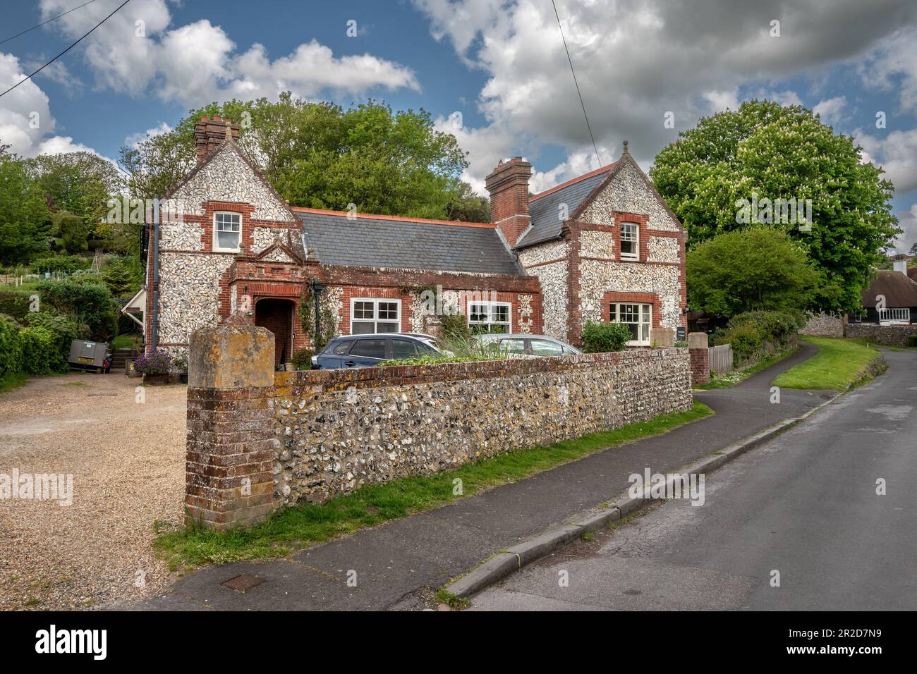 East Dean, May 16th 2023: Institute Cottage Stock Photo - Alamy