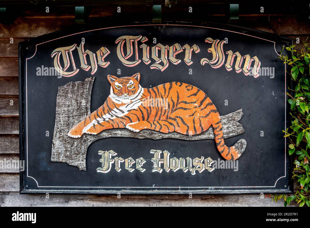 East Dean, May 16th 2023: The Tiger Inn Stock Photo - Alamy