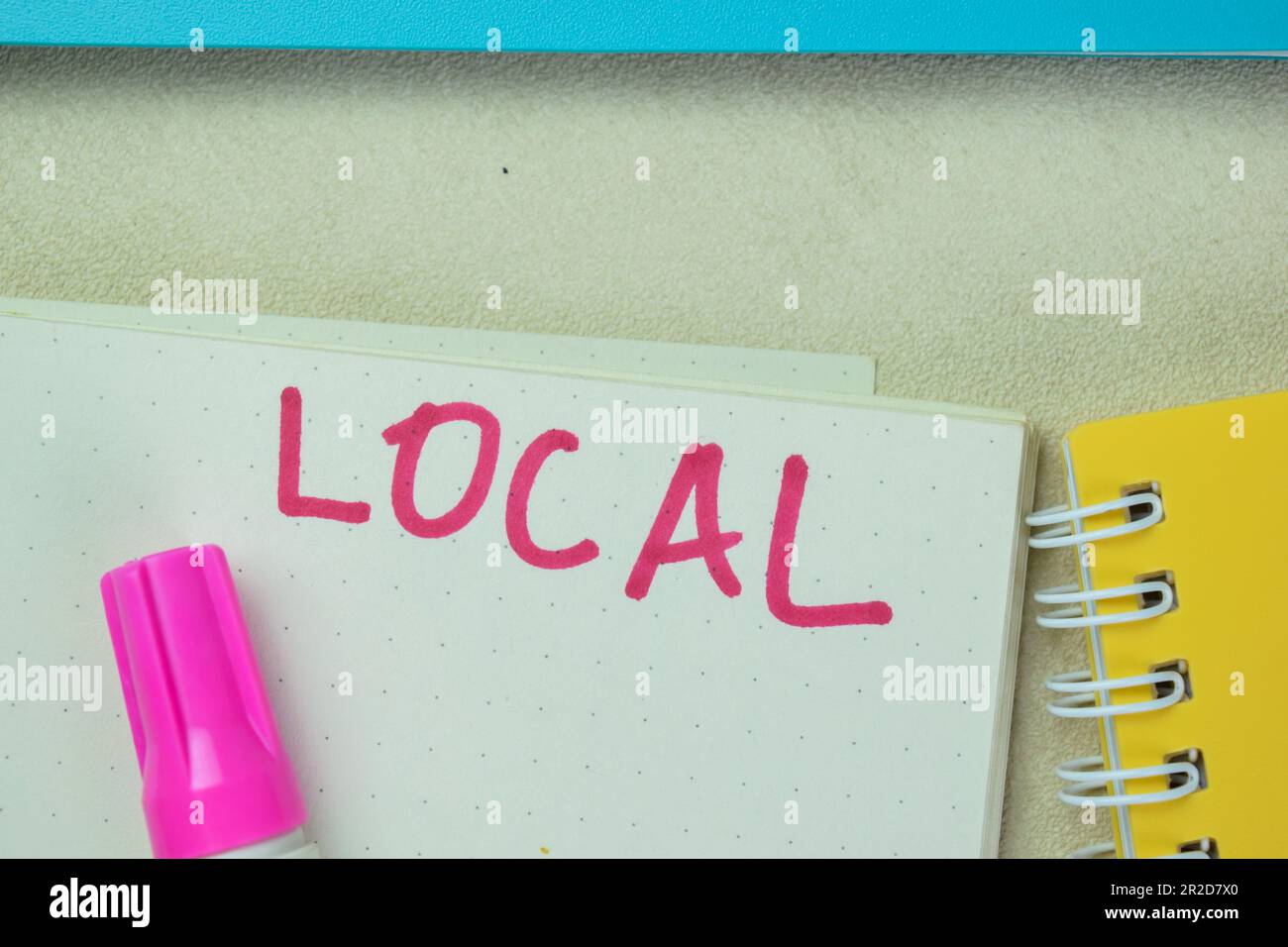 Marketing concept local on hi-res stock photography and images - Alamy
