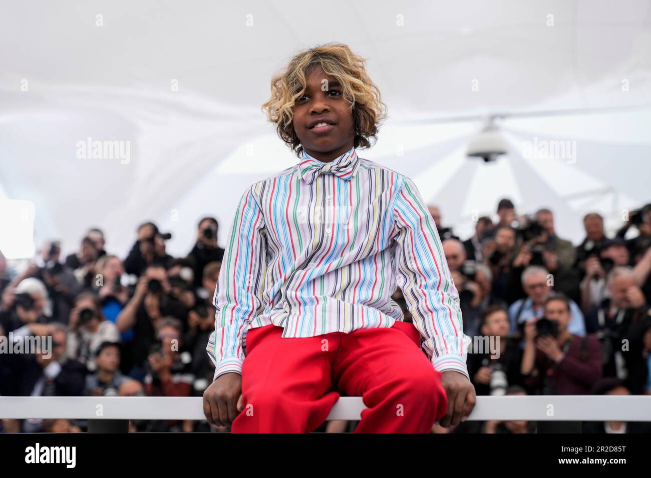 Aswan Reid poses for photographers at the photo call for the film 'The ...