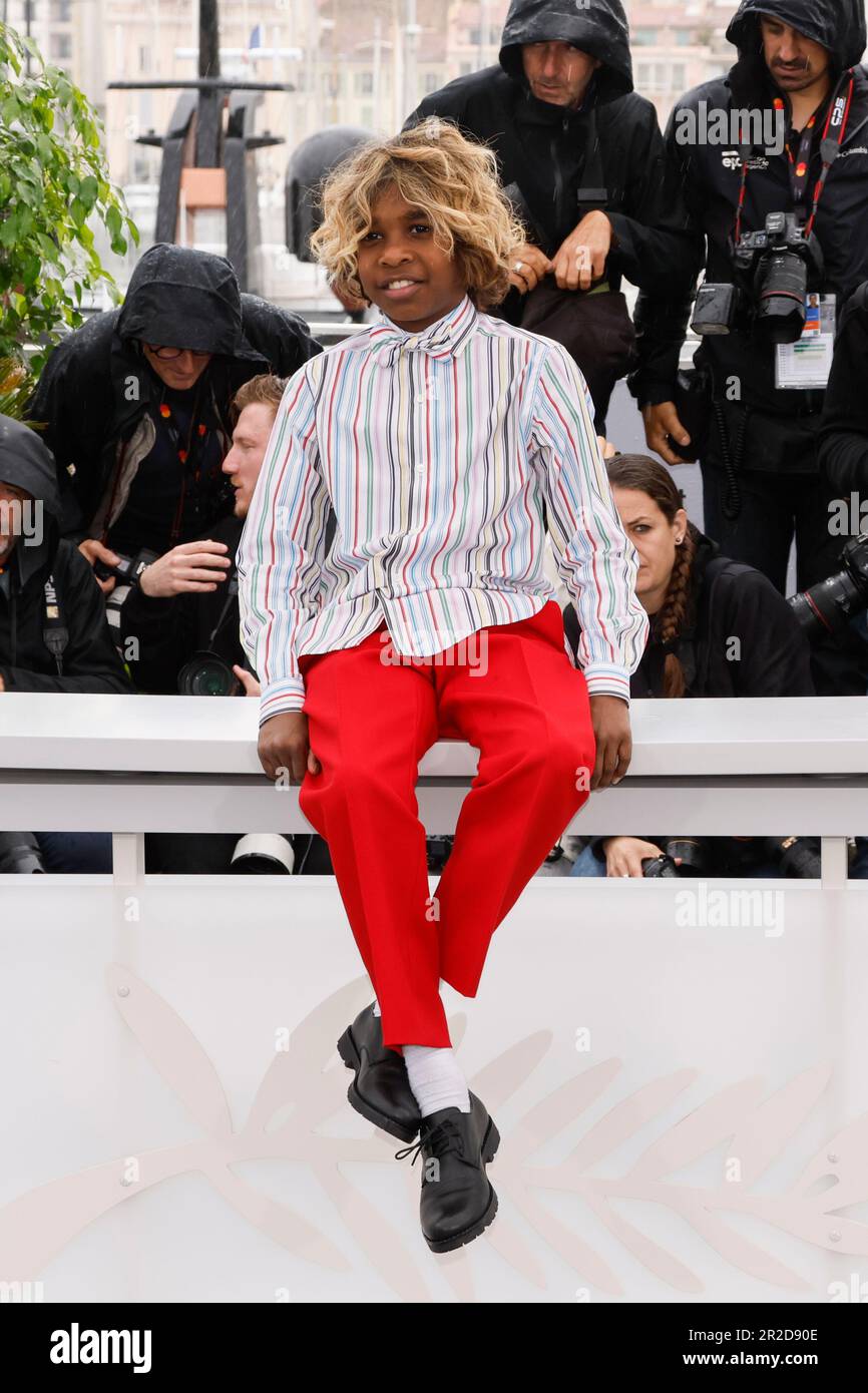 Aswan Reid poses for photographers at the photo call for the film 'The ...