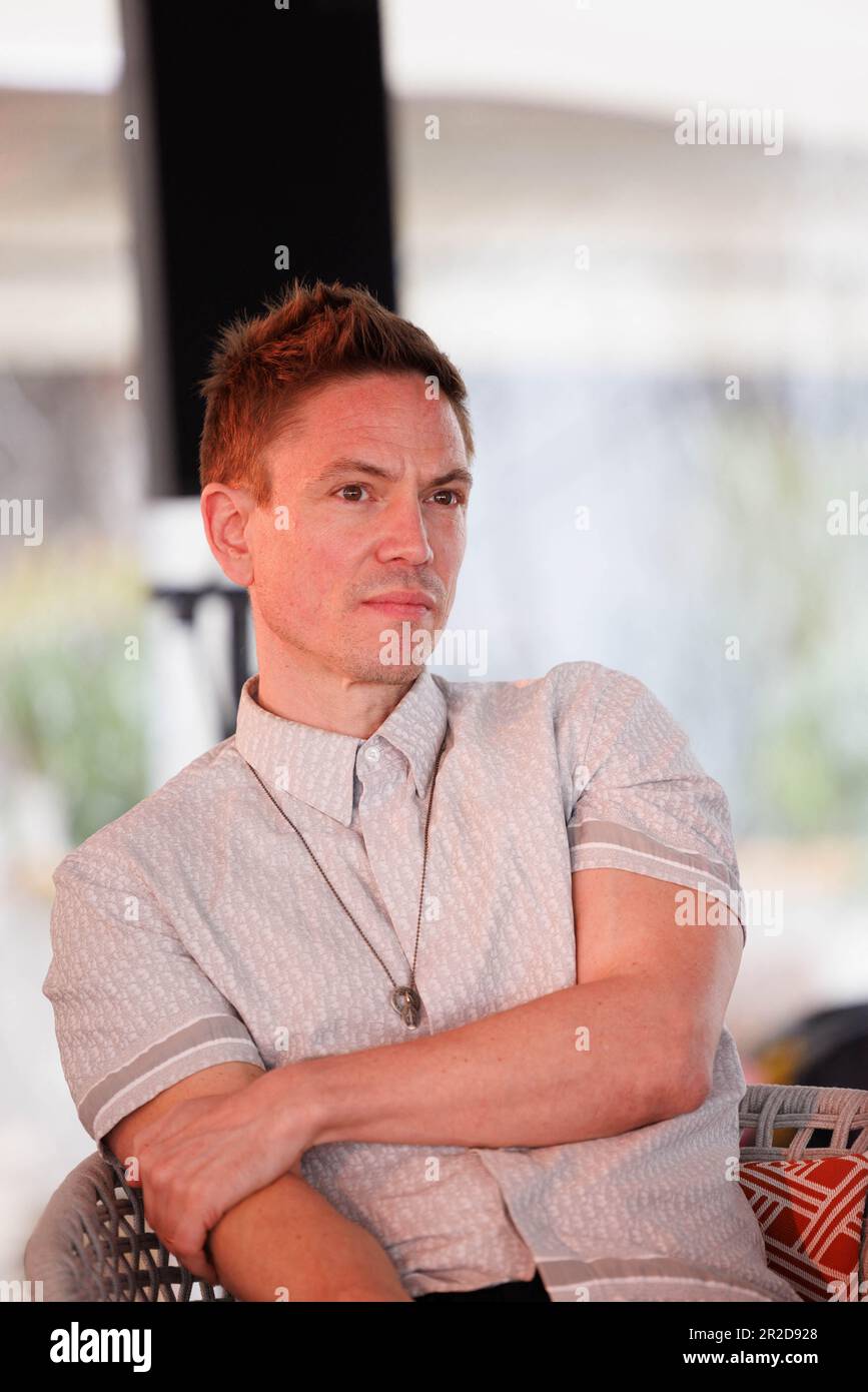 Cannes, France. 18th May, 2023. Cyrille Thouvenin attending a talk ...