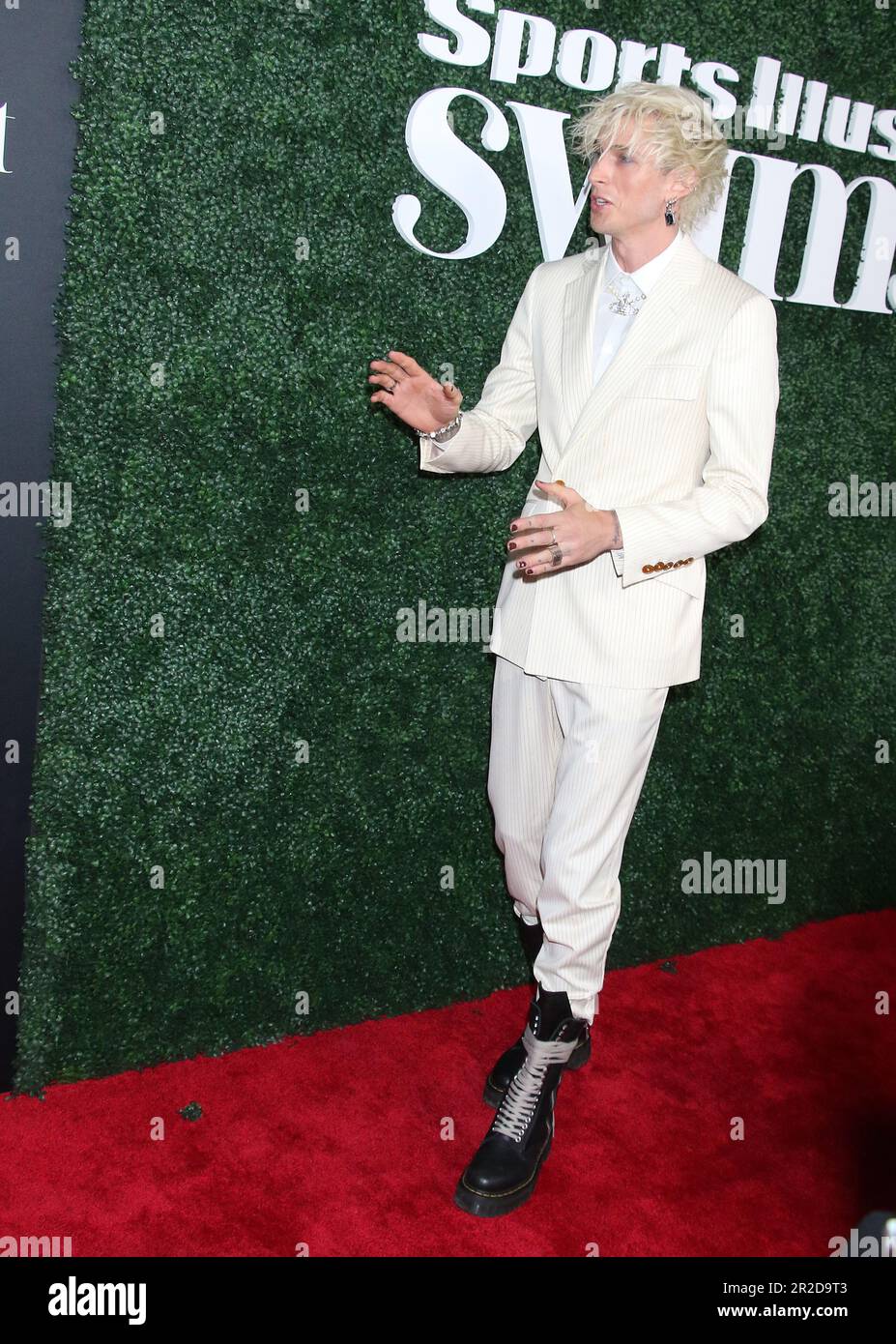 New York, NY, USA. 18th May, 2023. Mechine Gun Kelly at the 2023 Sports ...