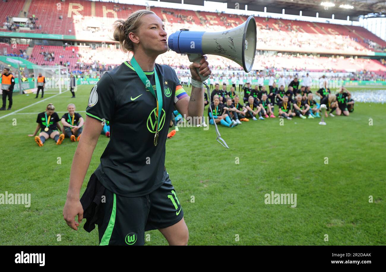 Cologne, Deutschland. 18th May, 2023. firo : 05/18/2023, football, soccer, women's football ...