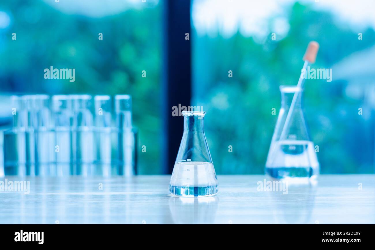 Concept of chemical, scientific experiment, monkeypox virus. Chemistry ...