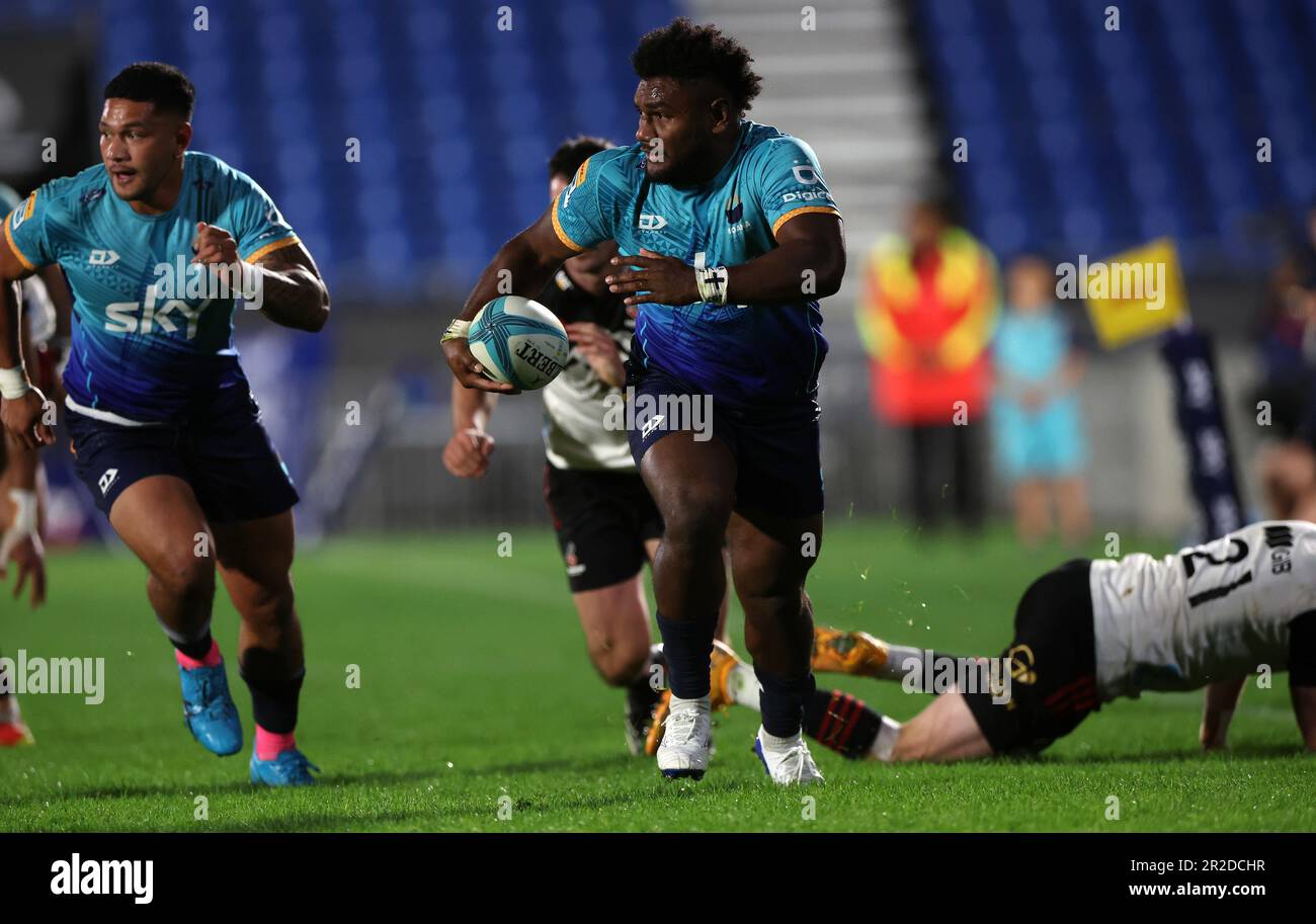 Timoci Tavatavanawai of Moana Pacifika during the Super Rugby Pacific ...