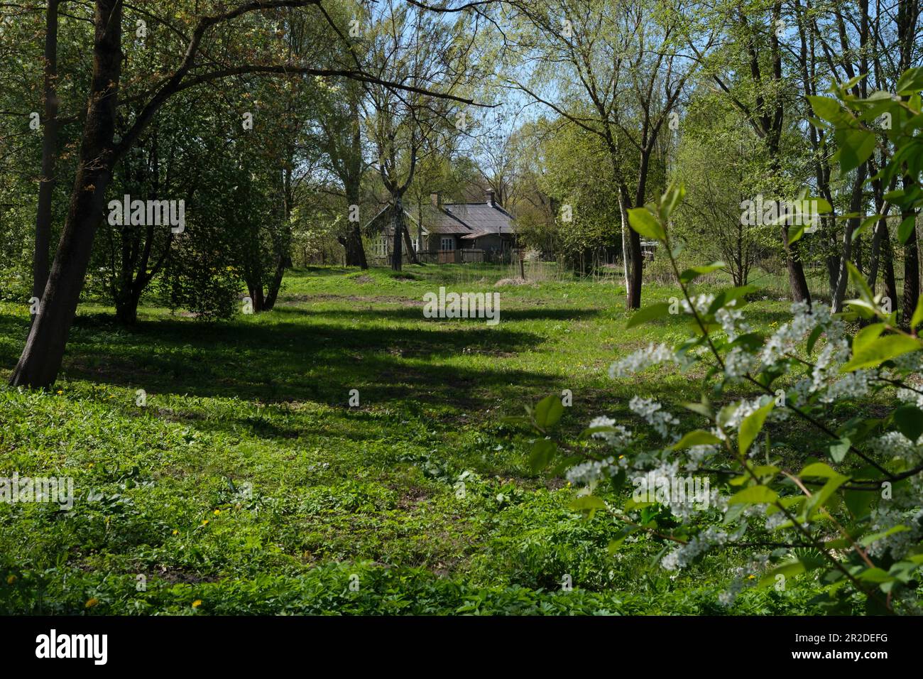 Old country house in Riga, Latvia Stock Photo - Alamy