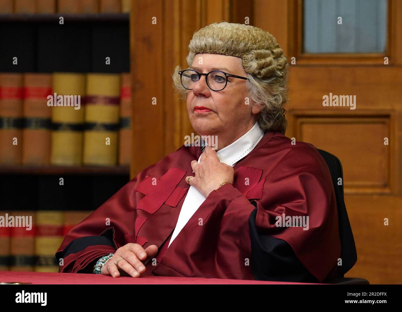 Lady Dorrian during proceedings where Sheriff Principal Craig Turnbull ...