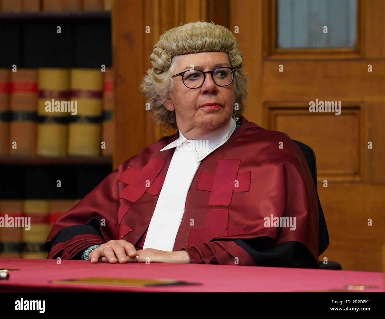 Lady Dorrian during proceedings where Sheriff Principal Craig Turnbull ...