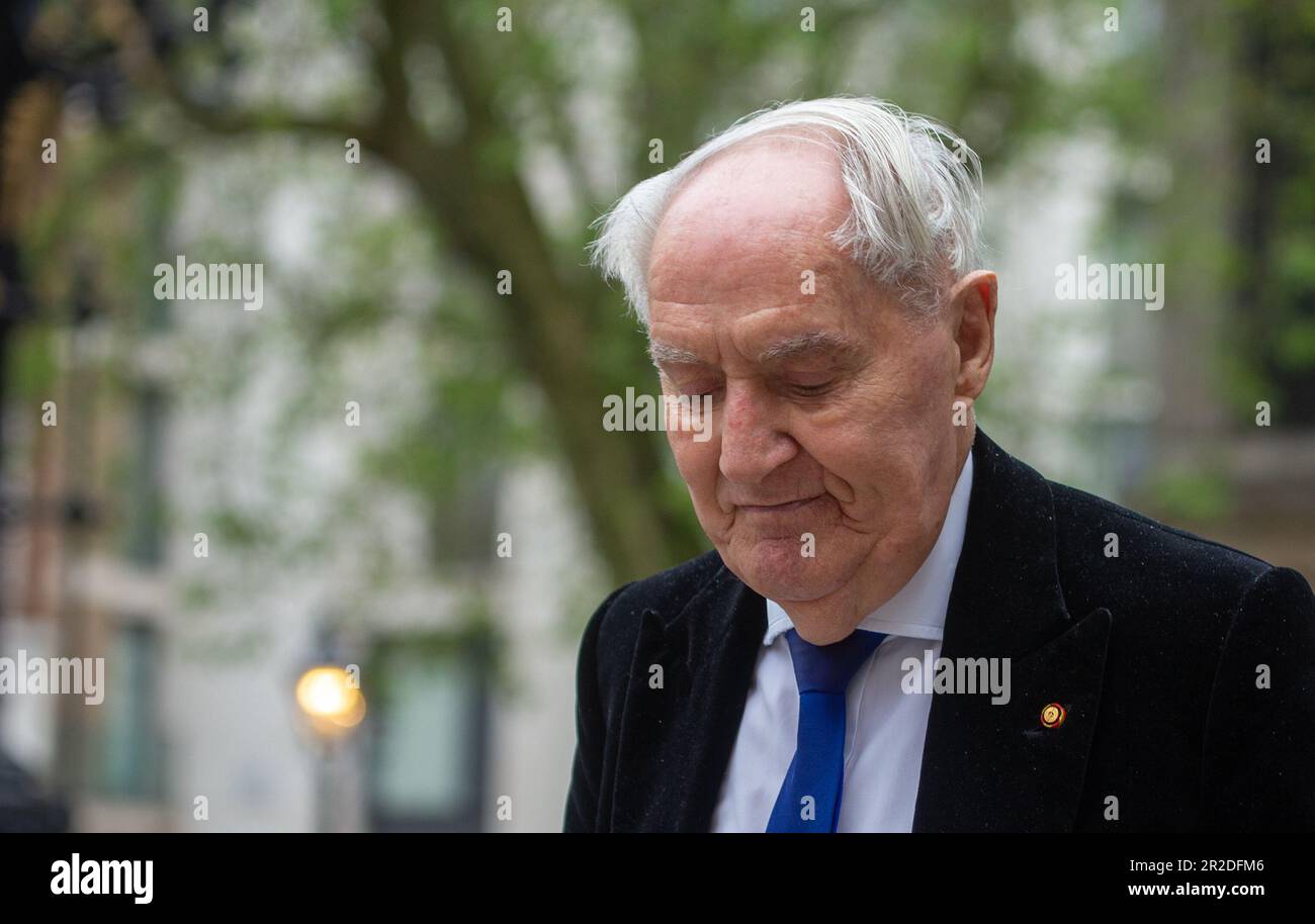 London, England, UK. 19th May, 2023. British billionaire Sir FREDERICK ...