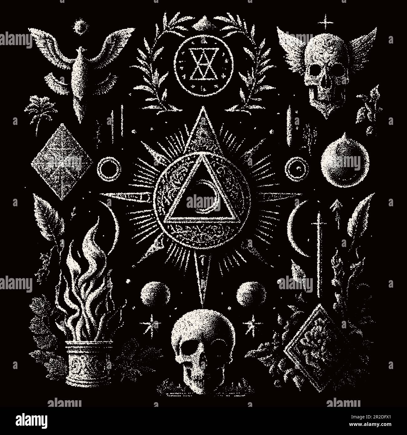 Demonic Symbols Wallpaper