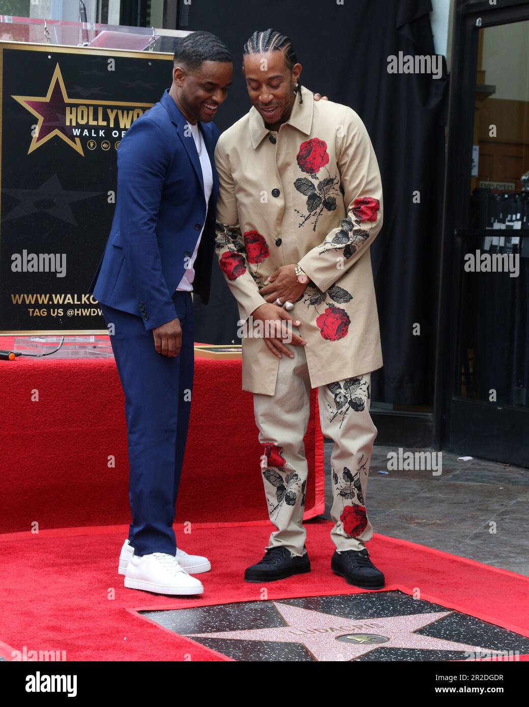 LOS ANGELES - MAY 18: Larenz Tate, Chris Bridges aka Ludacris at the ...