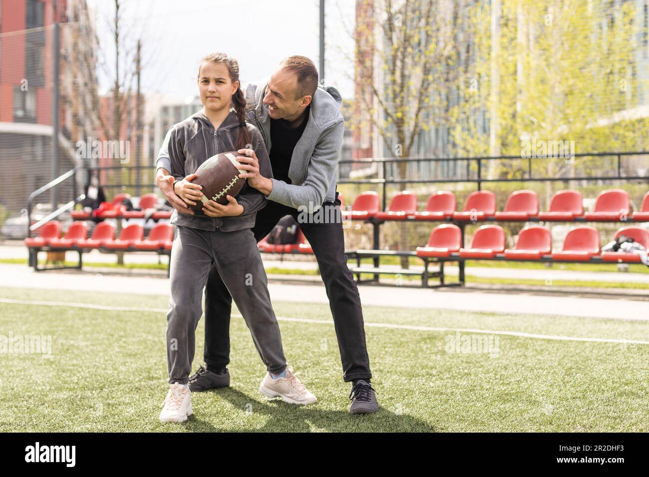 African american father daughter sports hi-res stock photography and ...