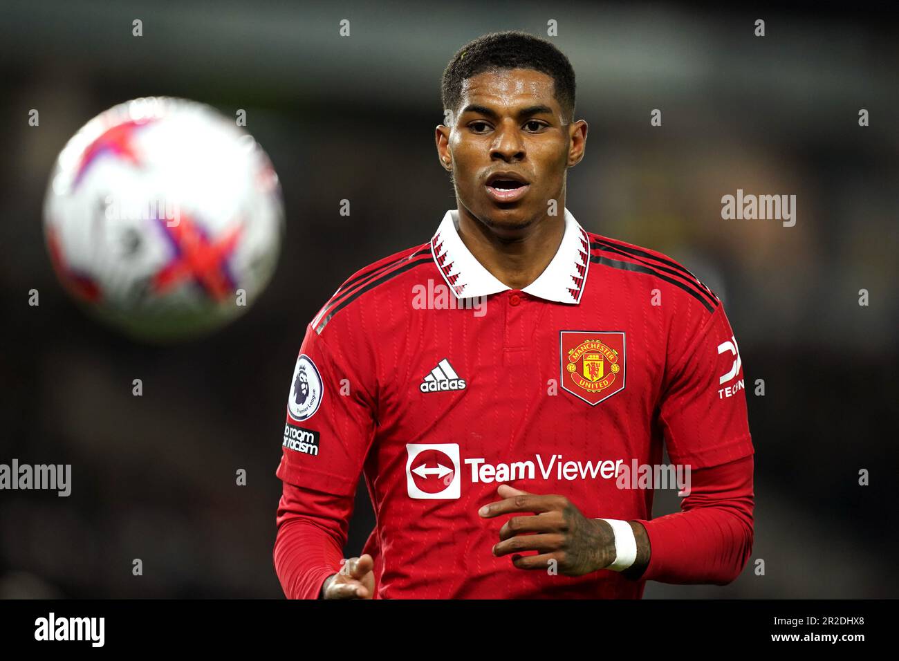 File photo dated 4-05-2023 of Marcus Rashford. Manchester United could ...