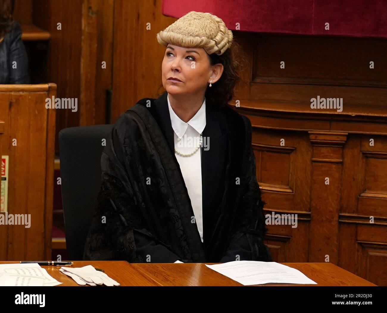 Lord Advocate Dorothy Bain during proceedings where Sheriff Principal ...