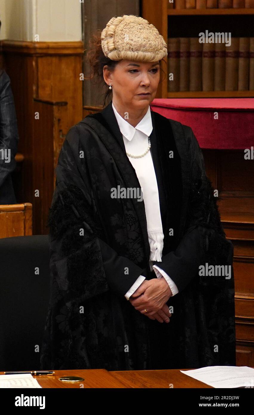 Lord Advocate Dorothy Bain during proceedings where Sheriff Principal ...